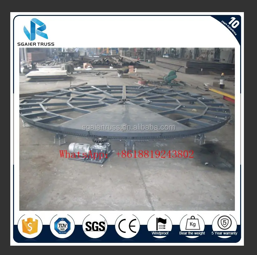 Auto Electric Rotating Stage Revolving Plywood Stage - Buy Auto Stage ...
