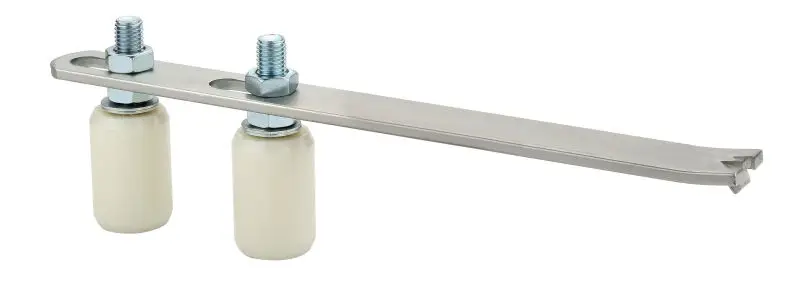 Zinc Plated Sliding Door Roller Brackets - Durable & Efficient