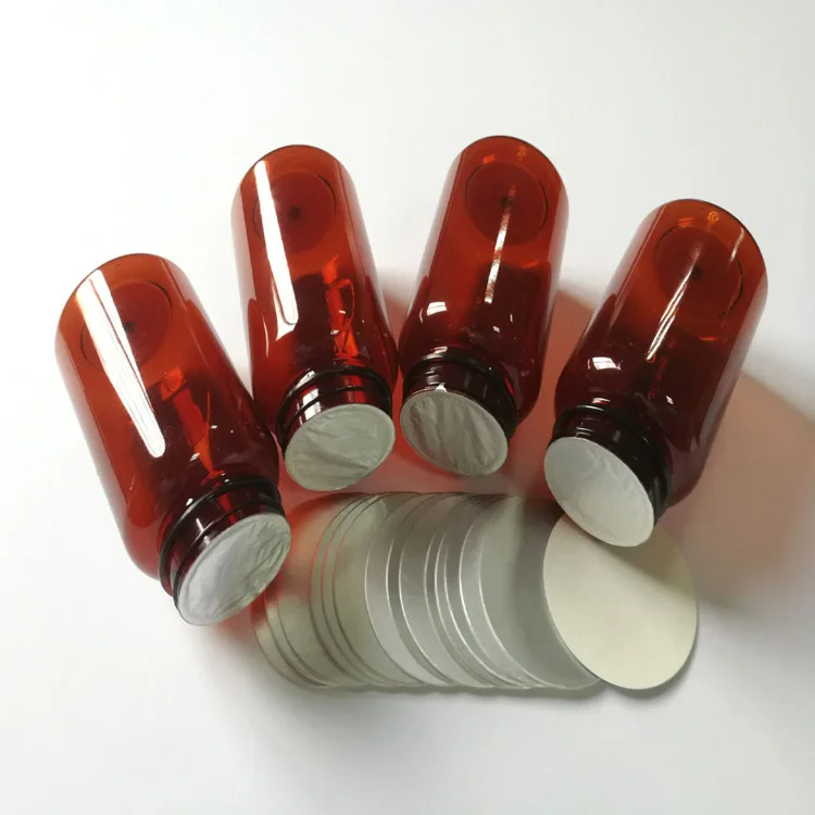 Printed Pet Induction Bottle Cap Seal Liner With Cardboard - Buy Cap ...