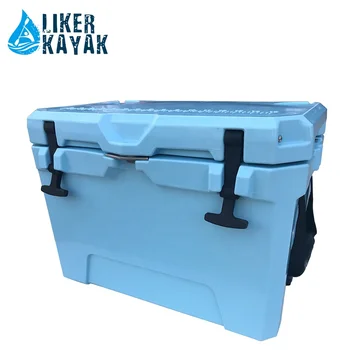 20l Plastic Solar Fishing Cooler Box Small Rotomolded Foam Fish Ice ...