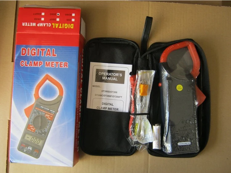 266 Clamp Meter Manual - DT266C Digital Clamp Meter Guide