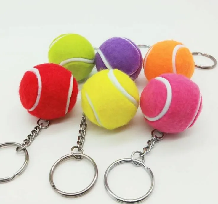 Tennis Ball Keychain Cute Cartoon Characters Hangings Sport Gifts - Buy ...