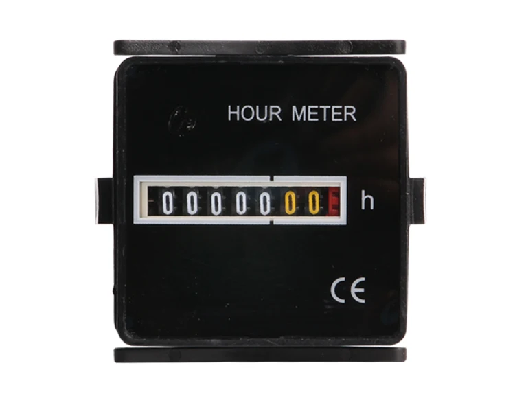 HM-2 Black Quartz Electronic Sealed AC220V 60HZ Square Hour Meter for ...