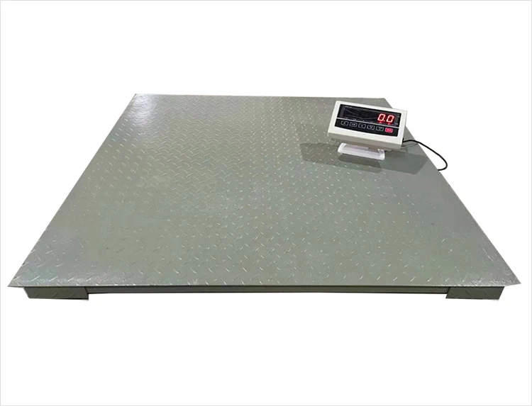 1 Ton Digital Floor Scale - High Accuracy & Custom Support