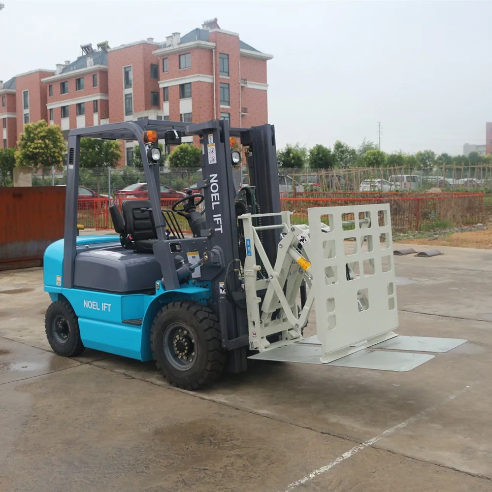2-3.5tons 4.5meters Triple Mast Diesel Forklift Attach Side Shifter ...