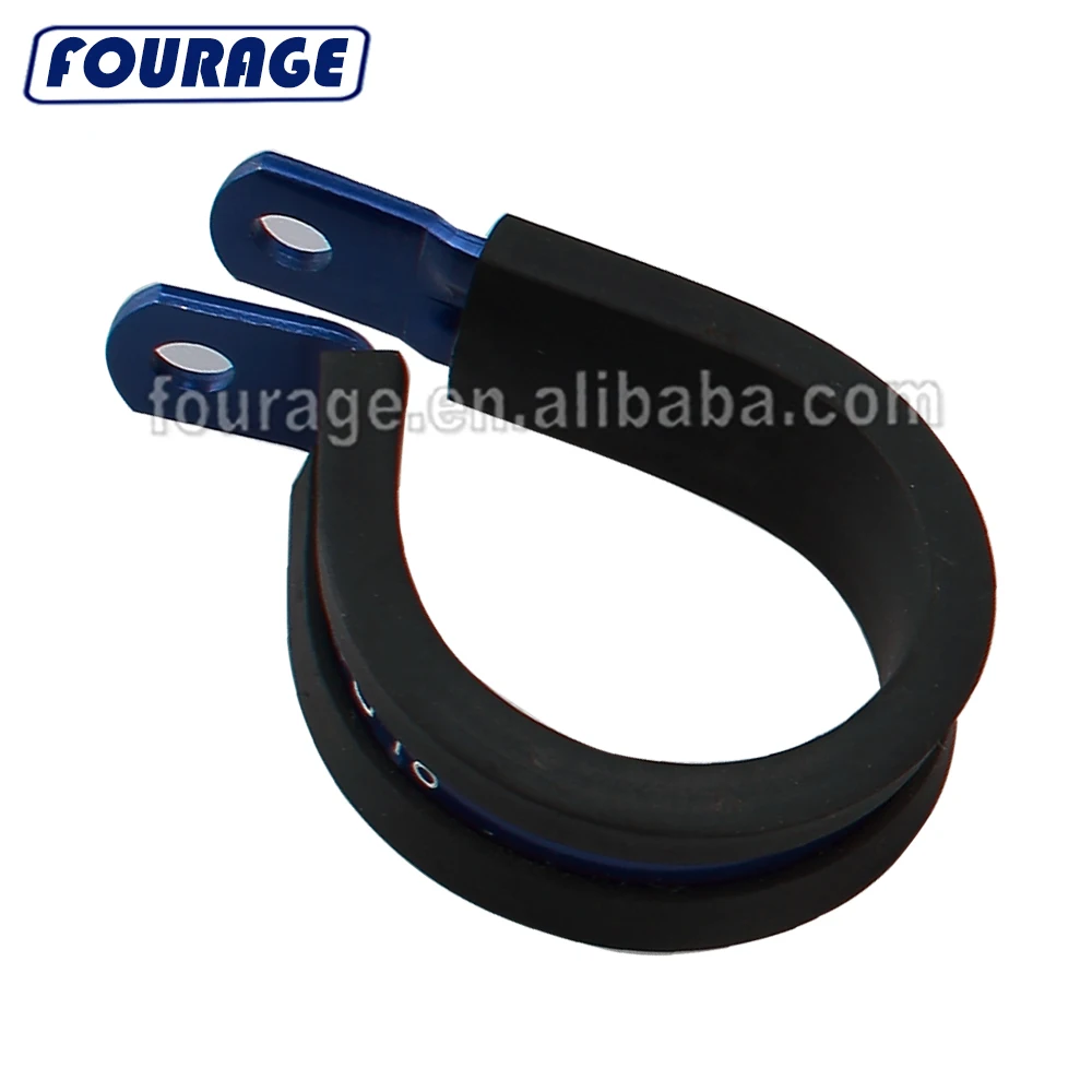 304 Stainless Steel P Clamps - Rubber Lined & Stylish