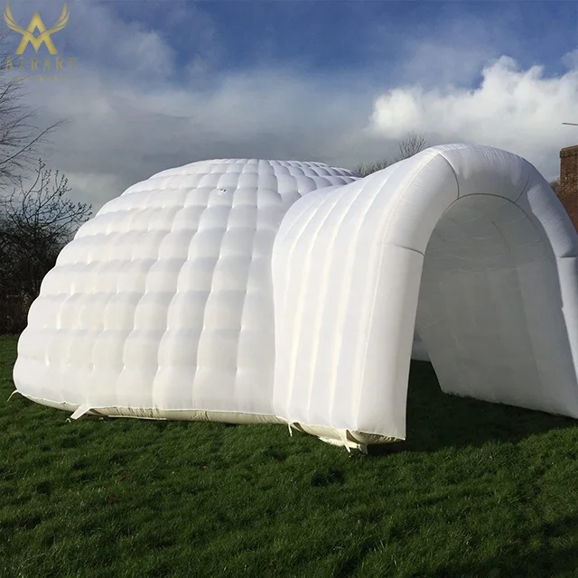 3m High Inflatable Igloo Dome House / Pvc Fireproofed Waterproofed ...