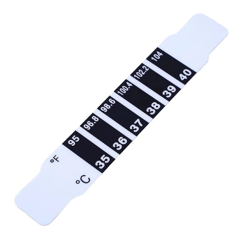 Cartoon Fever Forehead Thermometer Strip Sticker - Beibo