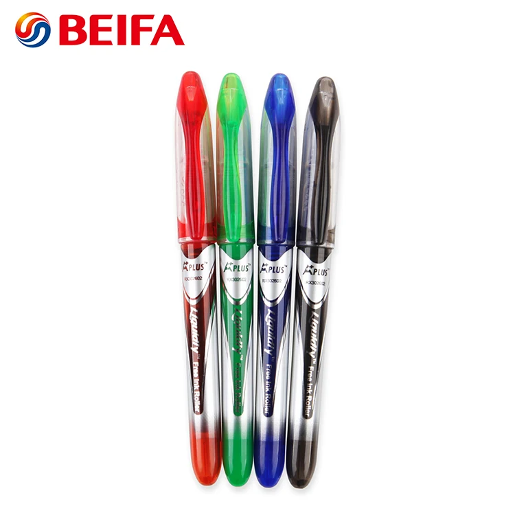 Beifa Brand Rx302602 Easy Writing Plastic Liquidly Free Ink Roller Tip ...