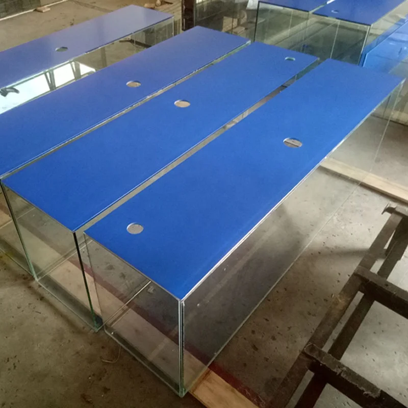 Frameless Ultra Clear Glass Fish Tank with Overflow Box