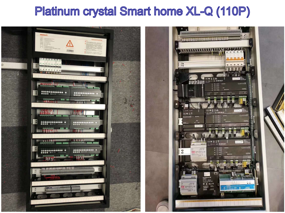 110 Way Smart Home Distribution Box - Control Panel XL-Q