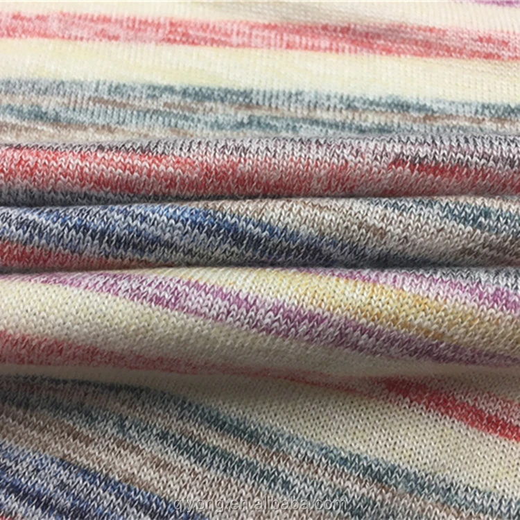 New Transfer Printing Slub Loop Gagt Knit Hachi Sweater Fabric 100% ...