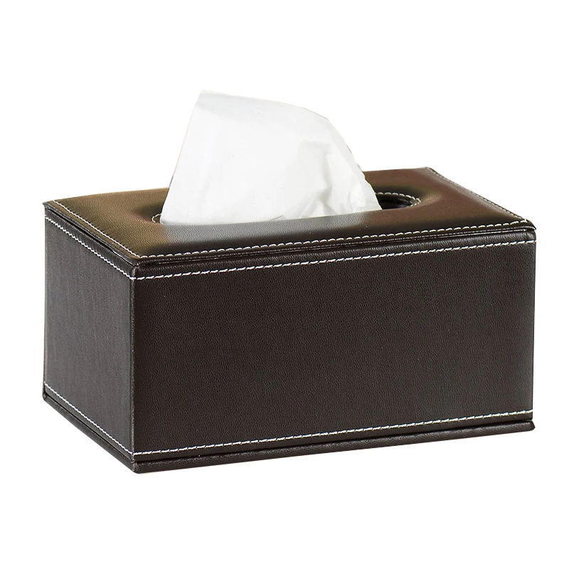 PU Leather Tissue Box - Luxury for Home & Hotel