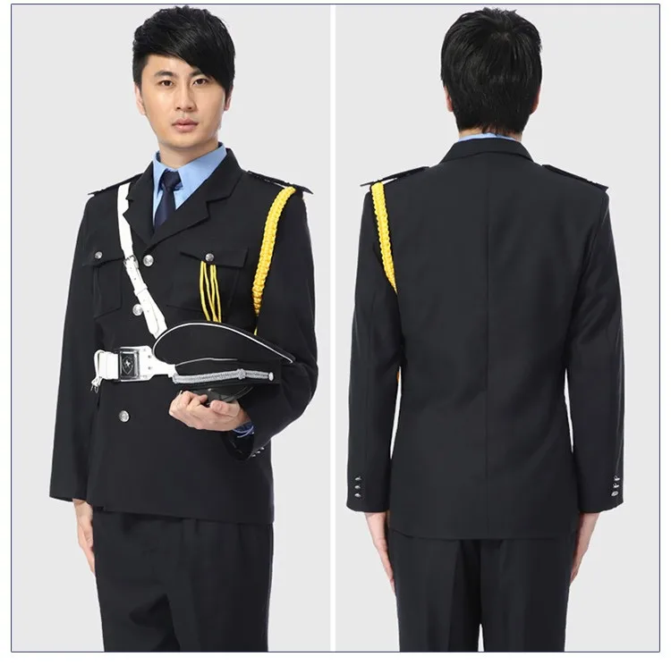 Wholesale Security Guard Suit Uniform Of Black Security Guard Suit ...