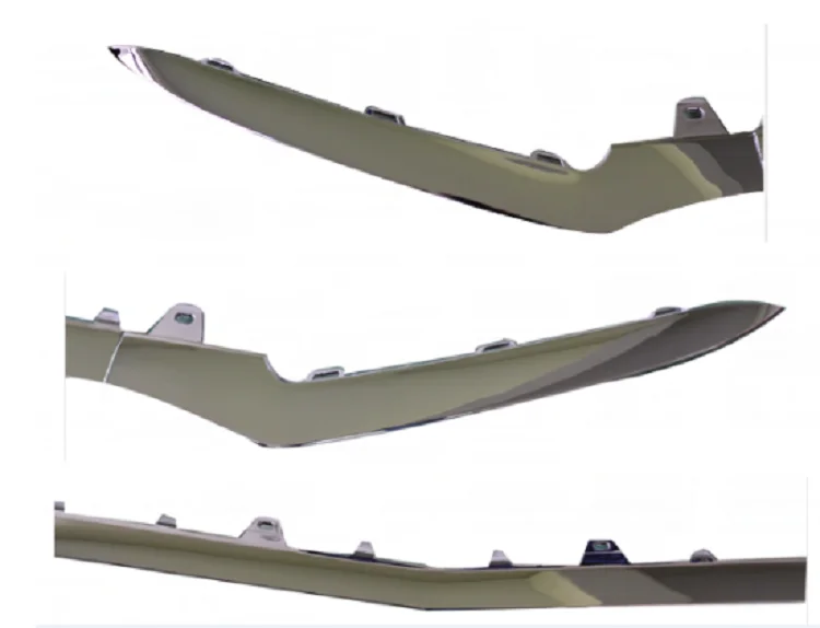 W205 Front Bumper Chrome for Mercedes - A205 885 1574