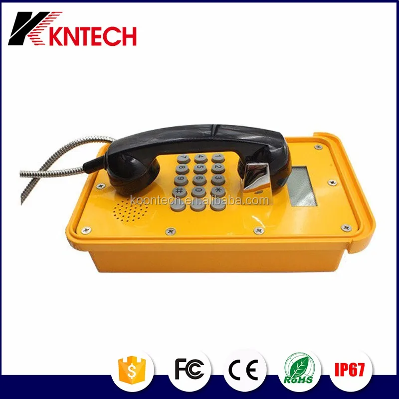 Industrial Emergency Waterproof Telephone Outdoor Ip Phone Knsp-16 ...