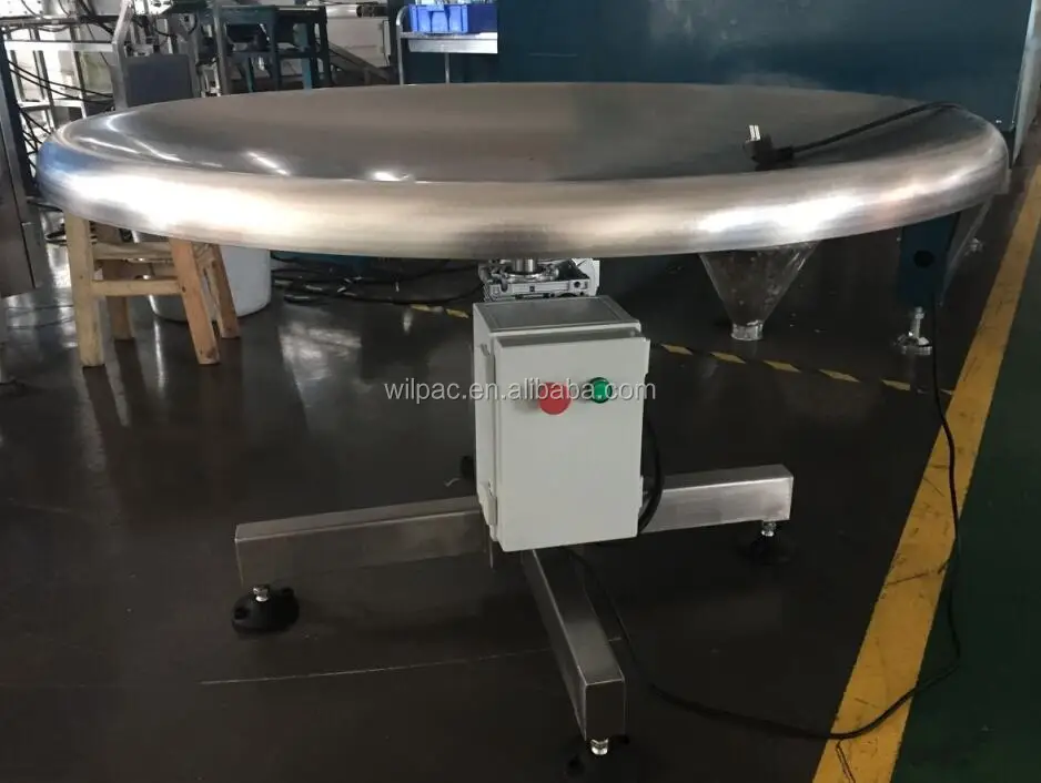 304 Stainless Steel Finish Rotating Packing Table/rotary Collecting ...