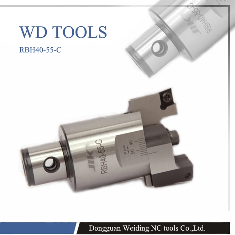 Deep hole boring tools High precision Indexable twin-bit rough boring ...