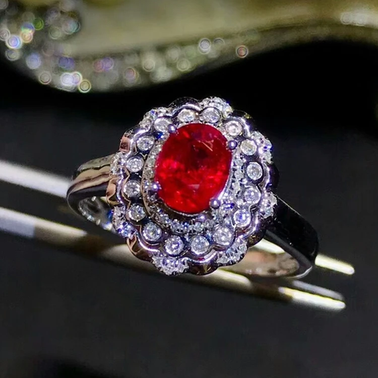 Dubai Gold Rin Wholesale Luxury Classic Natural Gemstone Diamond ...