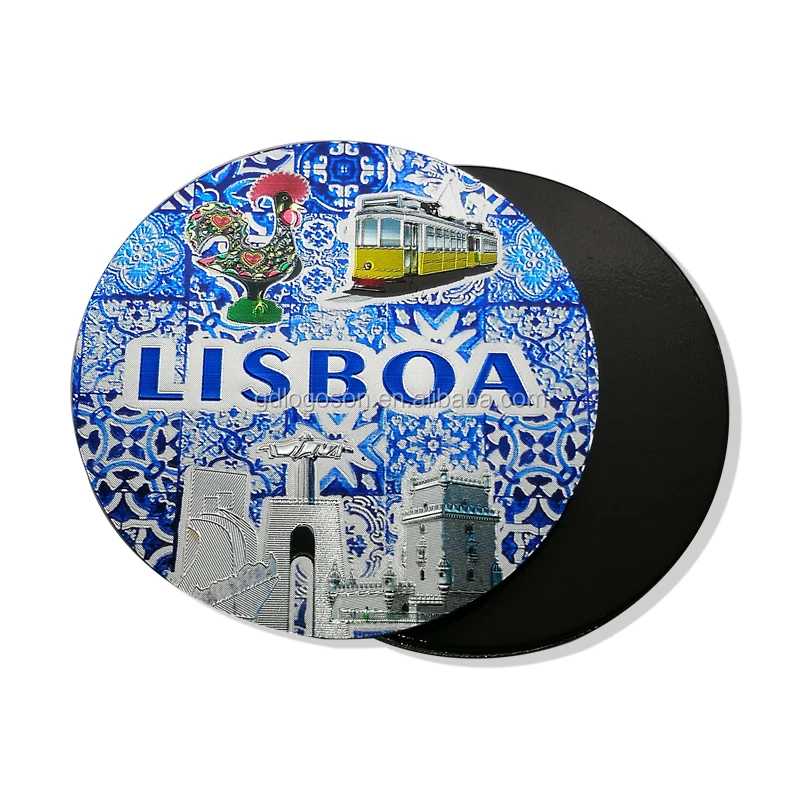 Traditional Portugal Lisboa Lisbon Fado Lute Shaped Fridge Magnet ...