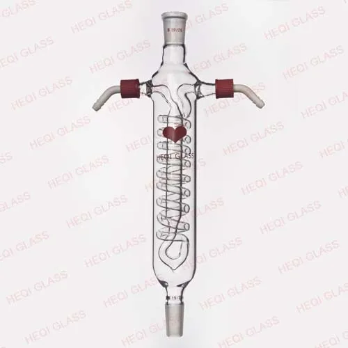 High Quality Lab Glassware Of Reflux Condenser With Removable Hose ...