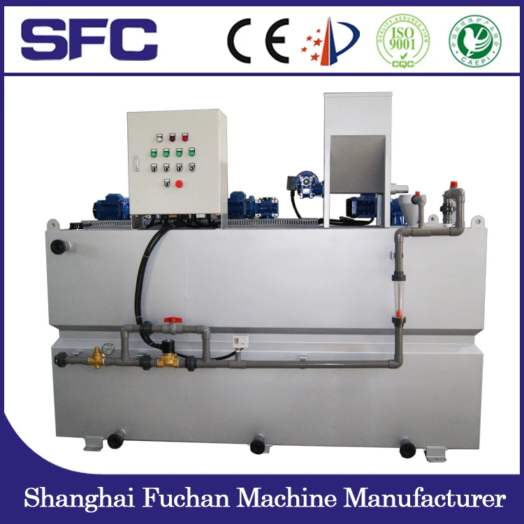 Chemical Dosing Unit Polymer Dosing System With Flocculation Tank For ...