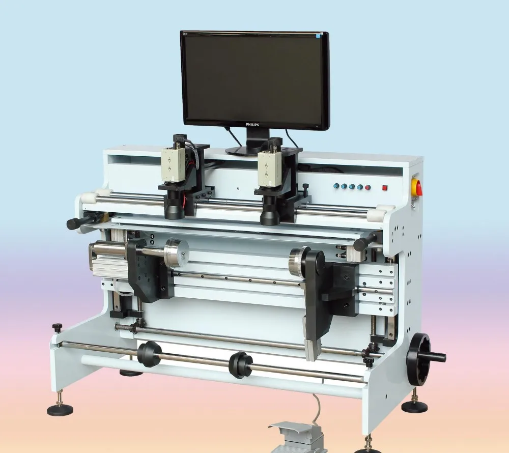 2 Camera 1 Screen Flexo Printing Plate Mounting Machine