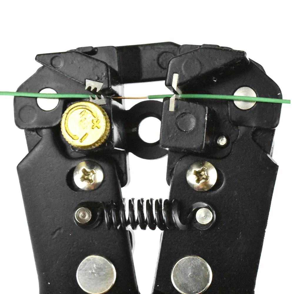 Automatic Adjustable 8" Insulation Wire Stripper Cutter Crimper Cable ...