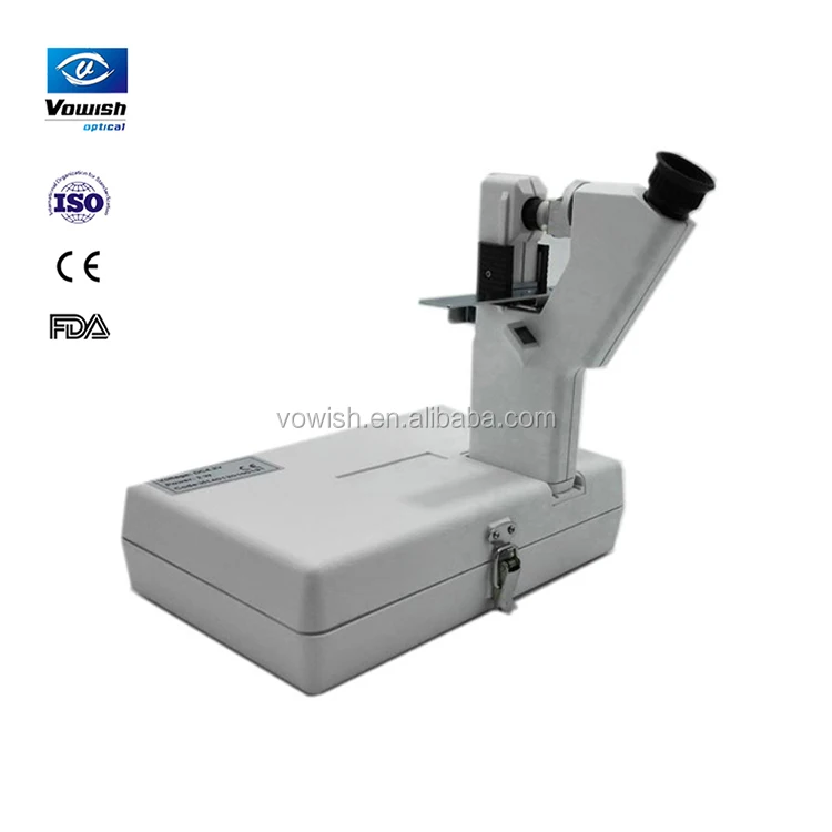 Optometry Optical Lensmeter Manual Lensometro Lens Meter NJC-1 Portable ...