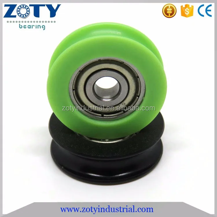 Sliding Door V Groove Plastic Roller Wheel With Needle Bearing - Buy V ...