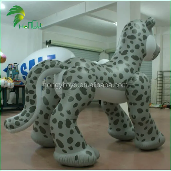Customized Inflatable Snow Leopard Cartoon Toys - Fun & Unique