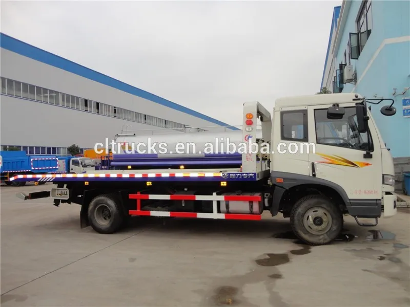 New Design Platform Wrecker Slide Bed Pick Up Car Carrier Towing ...
