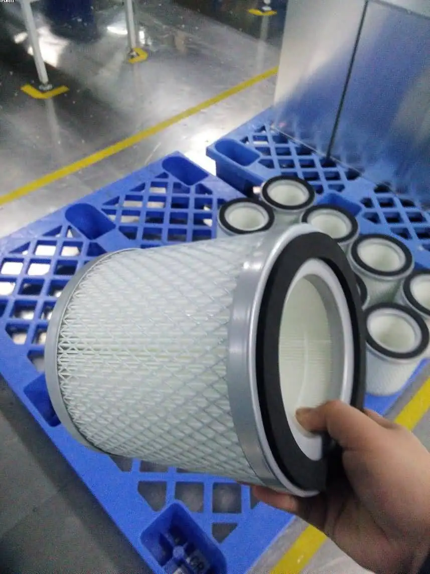 OEM Efficiency 99.99% Cylinder Filter, Sealant PU Polyurethane Cylinder ...