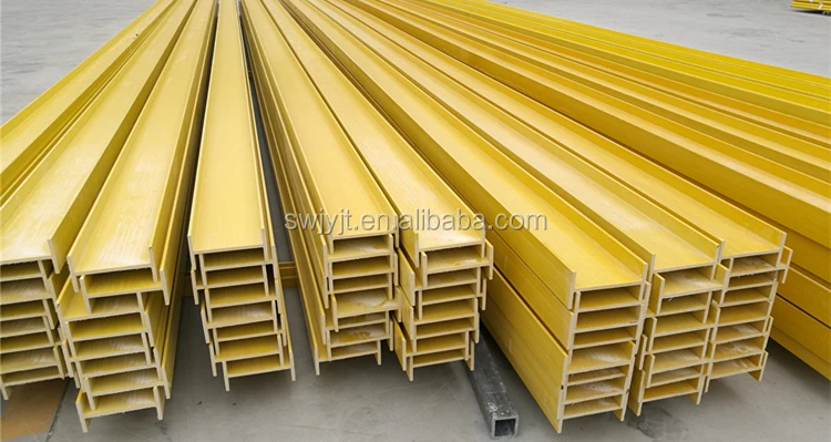 Frp Profile Fiberglass I Beam Pultruded Grp H Beam - Buy Frp I Beam ...