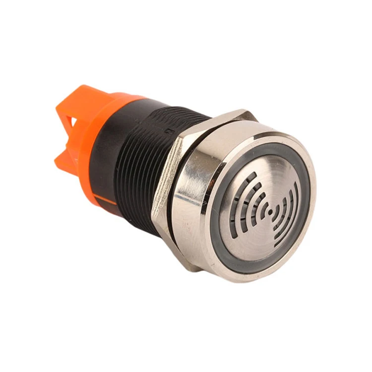 22mm Red Switch with Push Button Buzzer - Smart & Reliable