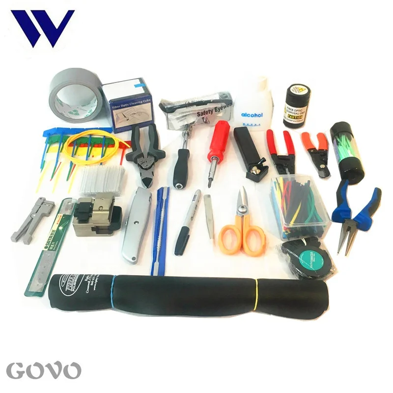 Gw-28 Series Fiber Tools Optical Fiber Termination Tool Kit ...