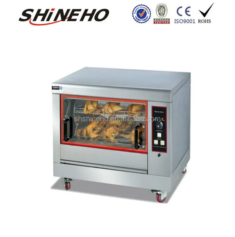 Vertical Gas Rotisserie for Whole Sheep Roast Chicken Oven