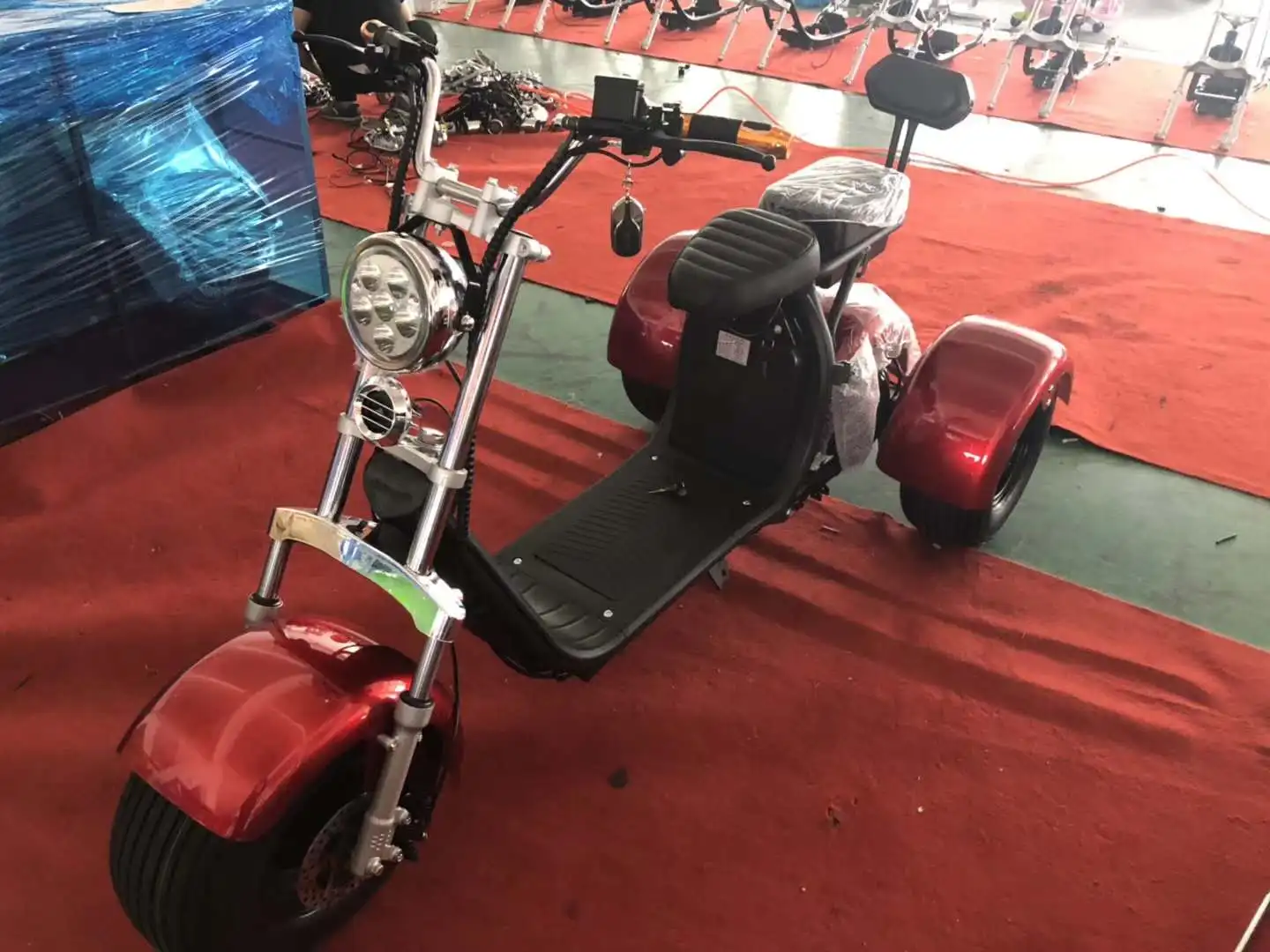 Citycoco 3 Wheel Electric Scooter - 2000W Power & 60-80km Range