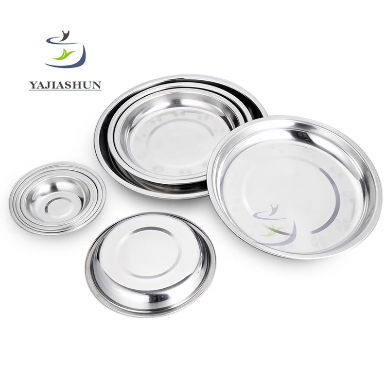 Shop Affordable Stainless Steel Dish Plates from YAJIASHUN