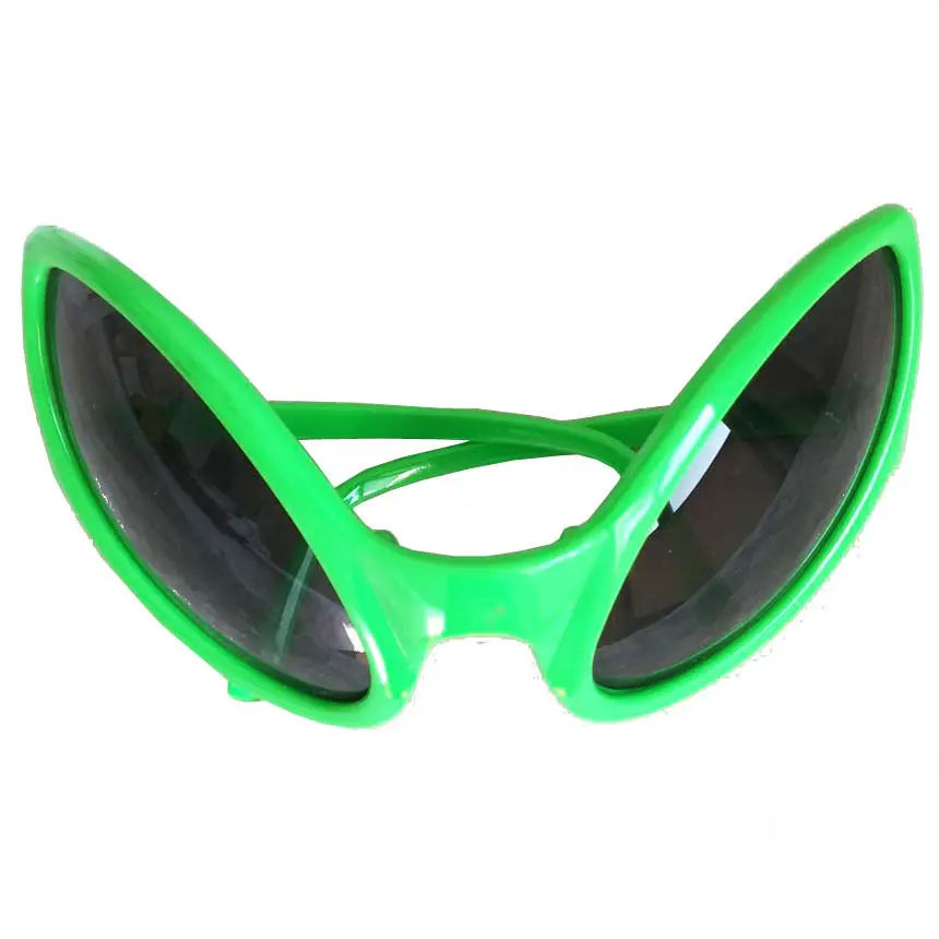 Alien Eyes Shaped Glasses Fun Party Green Novelty Glasses Funny Party ...