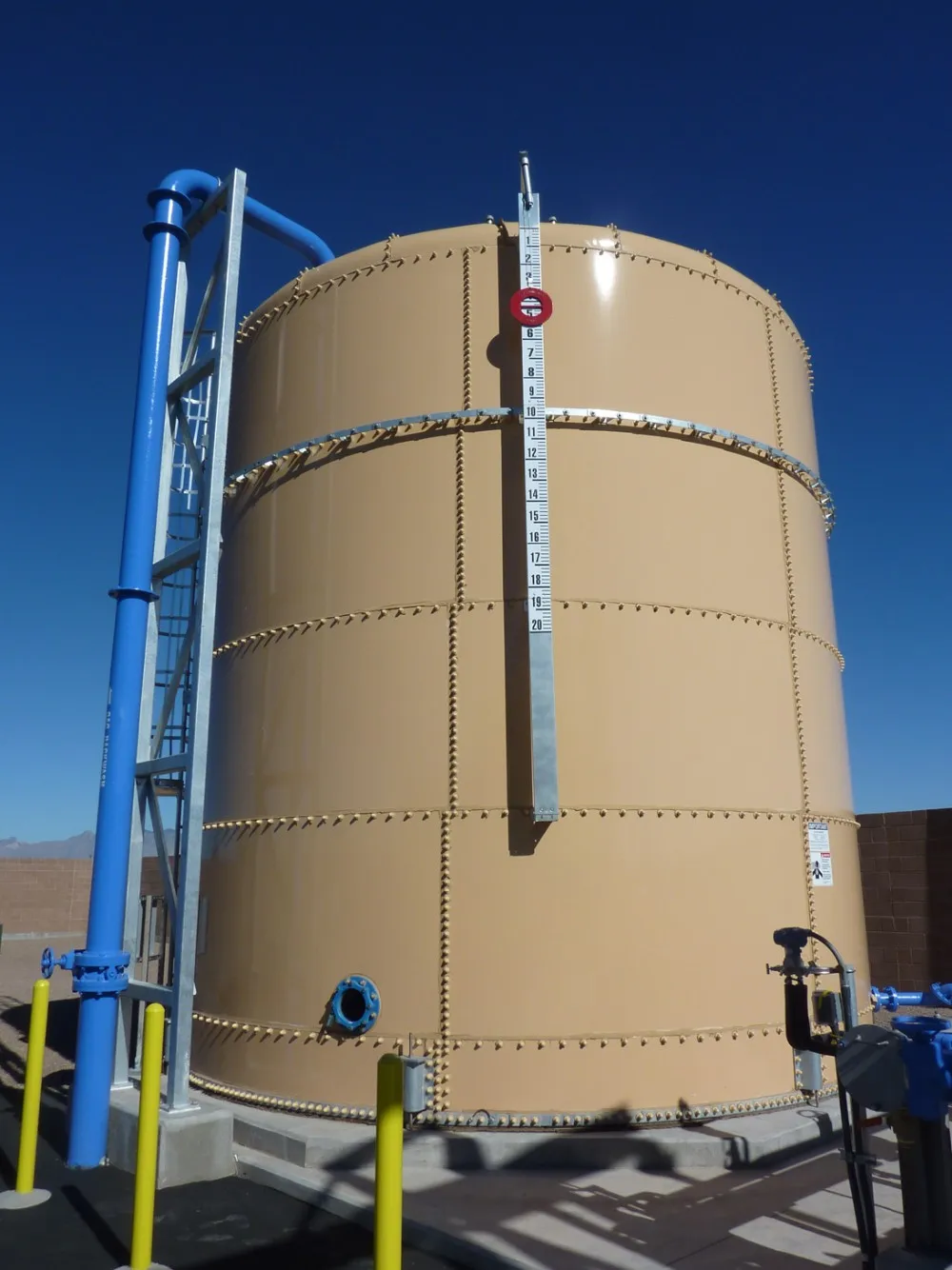 Bolted Biogas Digester Nvirotech Bolted Steel Storage Tanks