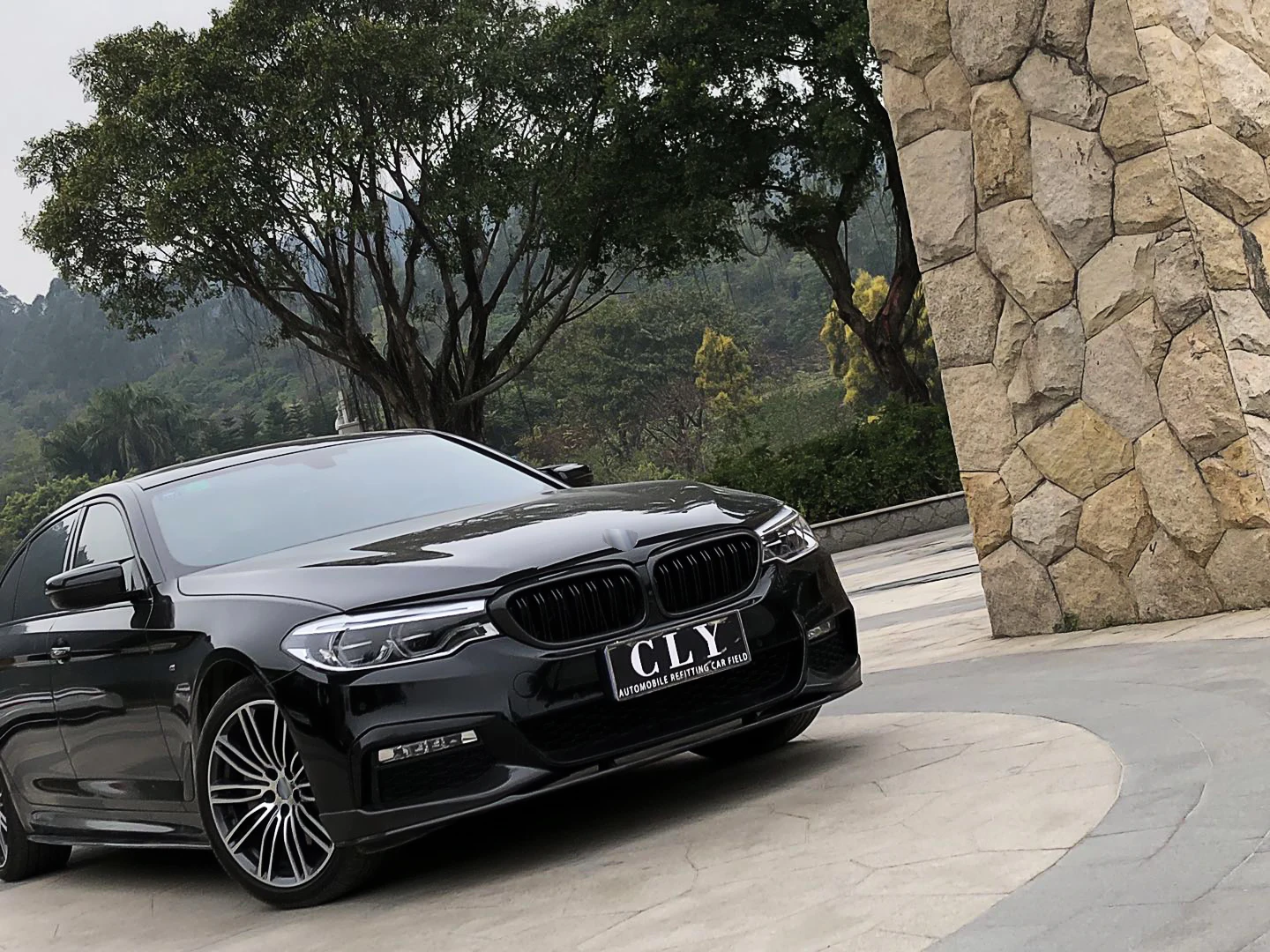 G30 Mp Style Carbon Fiber Rear Lip For Bmw G30 5 Series Car Body Kit ...