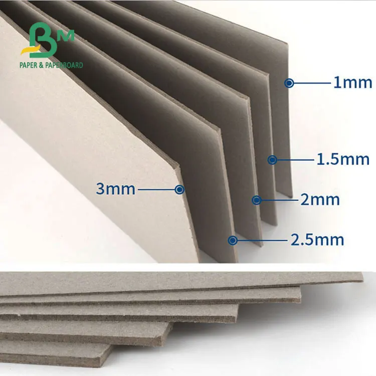 Aa Uncoated Recycled Cardboard Kappa Board Duplex Board 0.4 - 4mm ...