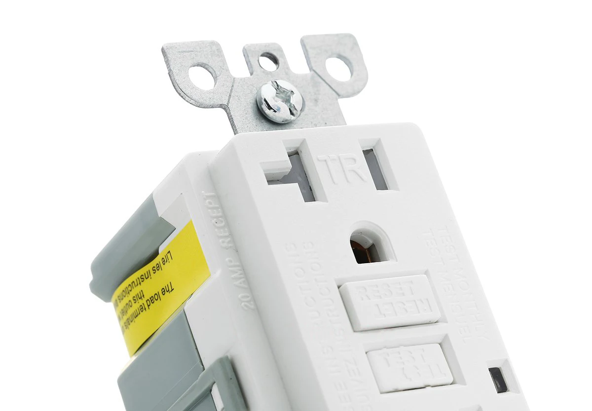 20A 120V GFCI Duplex Receptacle - Reliable and Safe Outlet