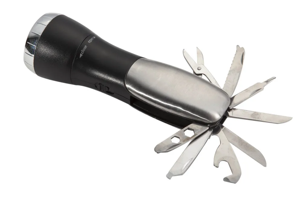 Promotional 4+1 Led Multi-tool Flashlight Set- All In One Utility ...