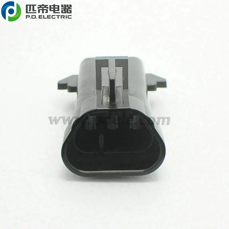 Male Auto Electrical Wire Connector 5 Pin Delphi Pbt Gf30 Connector ...