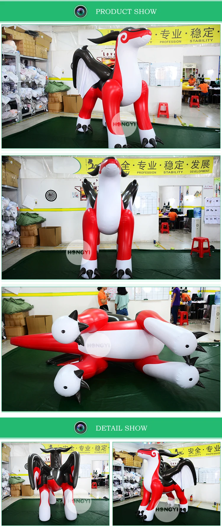 Customizable Inflatable Zenith Dragon - Perfect for Parties