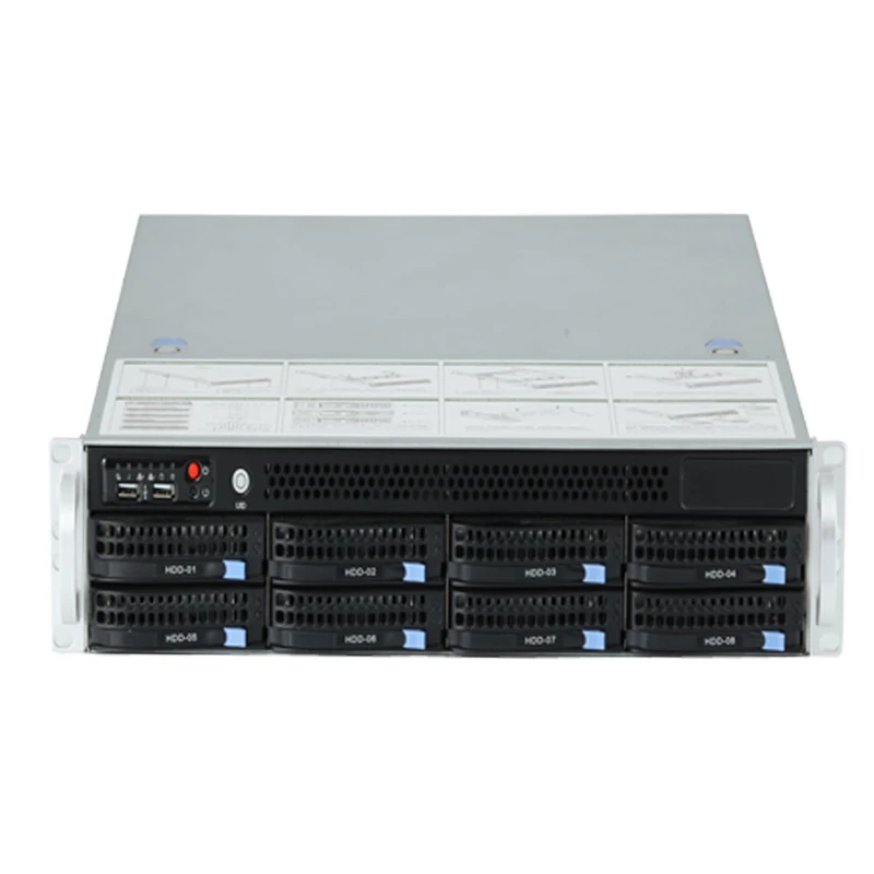 Factory Price 2u Rack Mount Server Chassis Rack Case Iptv Russia ...