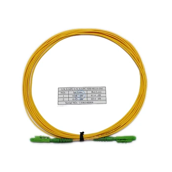 Lx.5/apc Sm Duplex Fiber Optic Patch Cord Lx.5 Fiber Connector - Buy Lx ...