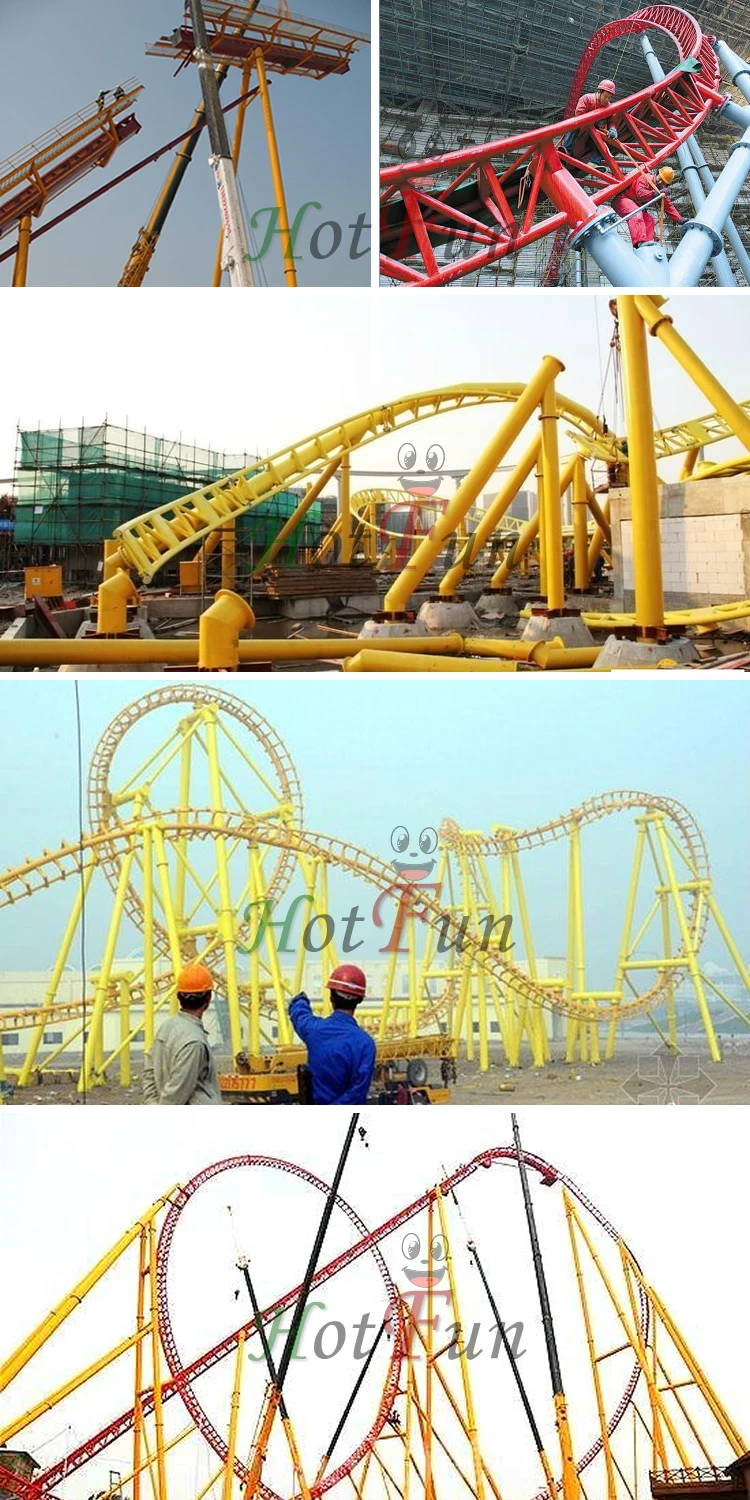 Thrilling Amusement Park Funfair Rides - Roller Coaster Equipment for Sale
